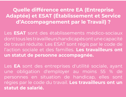 Plan de transformation des ESAT : au bénéfice de tous - ALGED